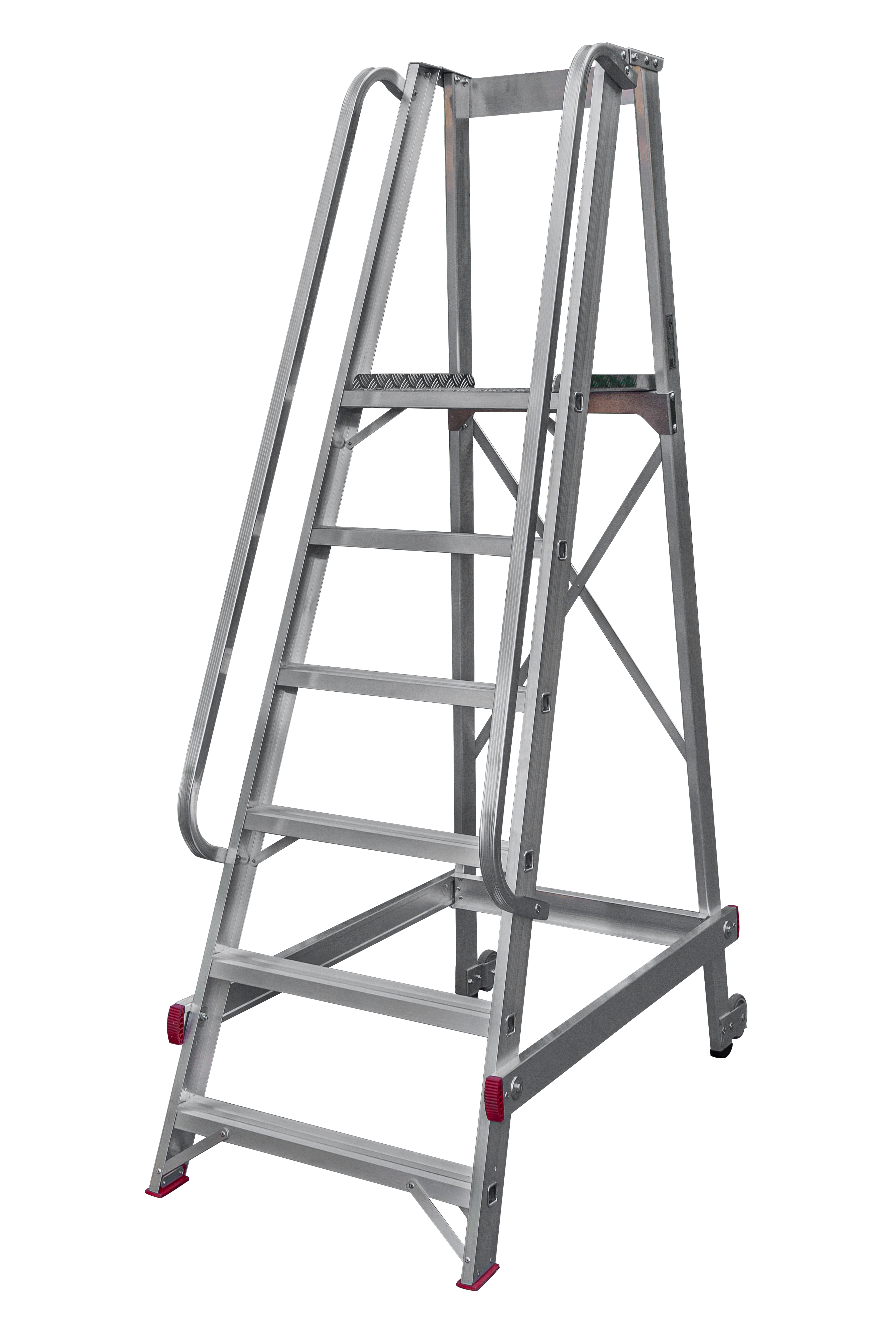 Store & warehouse ladders: Tikli Large Warehouses and Store Stands 6-steps